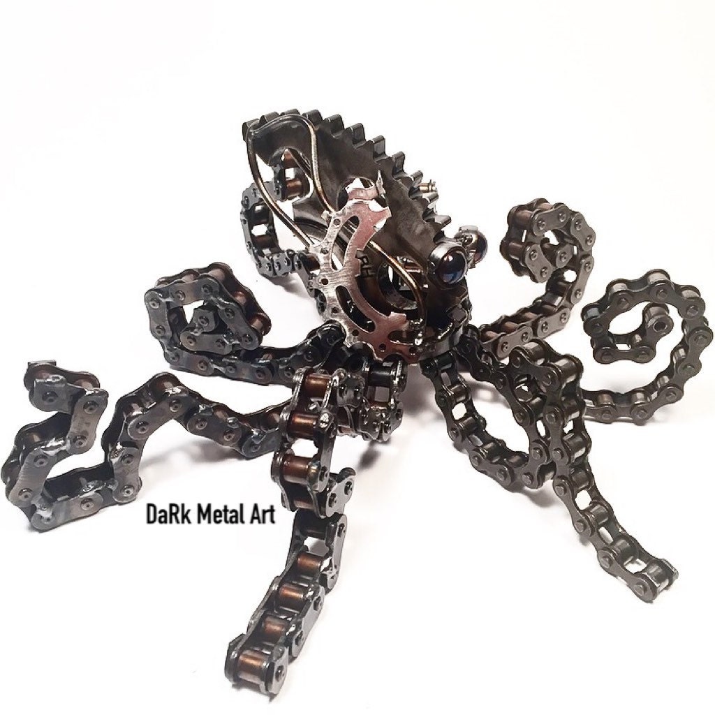 Metal Art Octopus