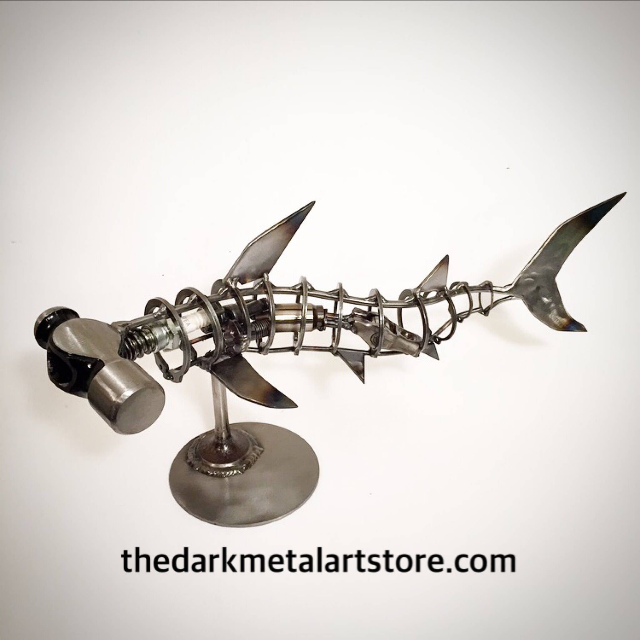 Metal Art Hammerhead Shark
