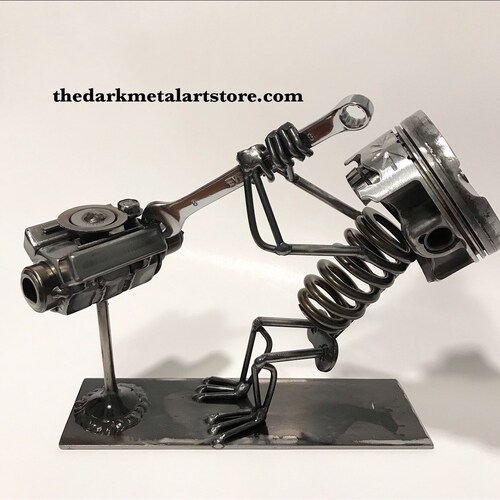 Metal Art Fisherman - Etsy