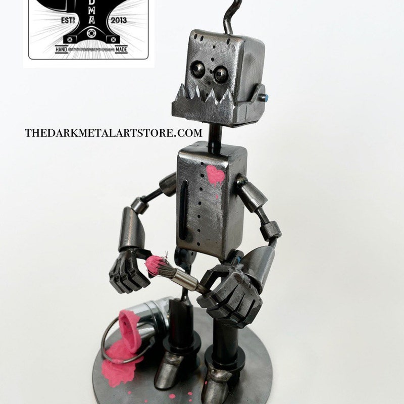 Metal Robot - Etsy