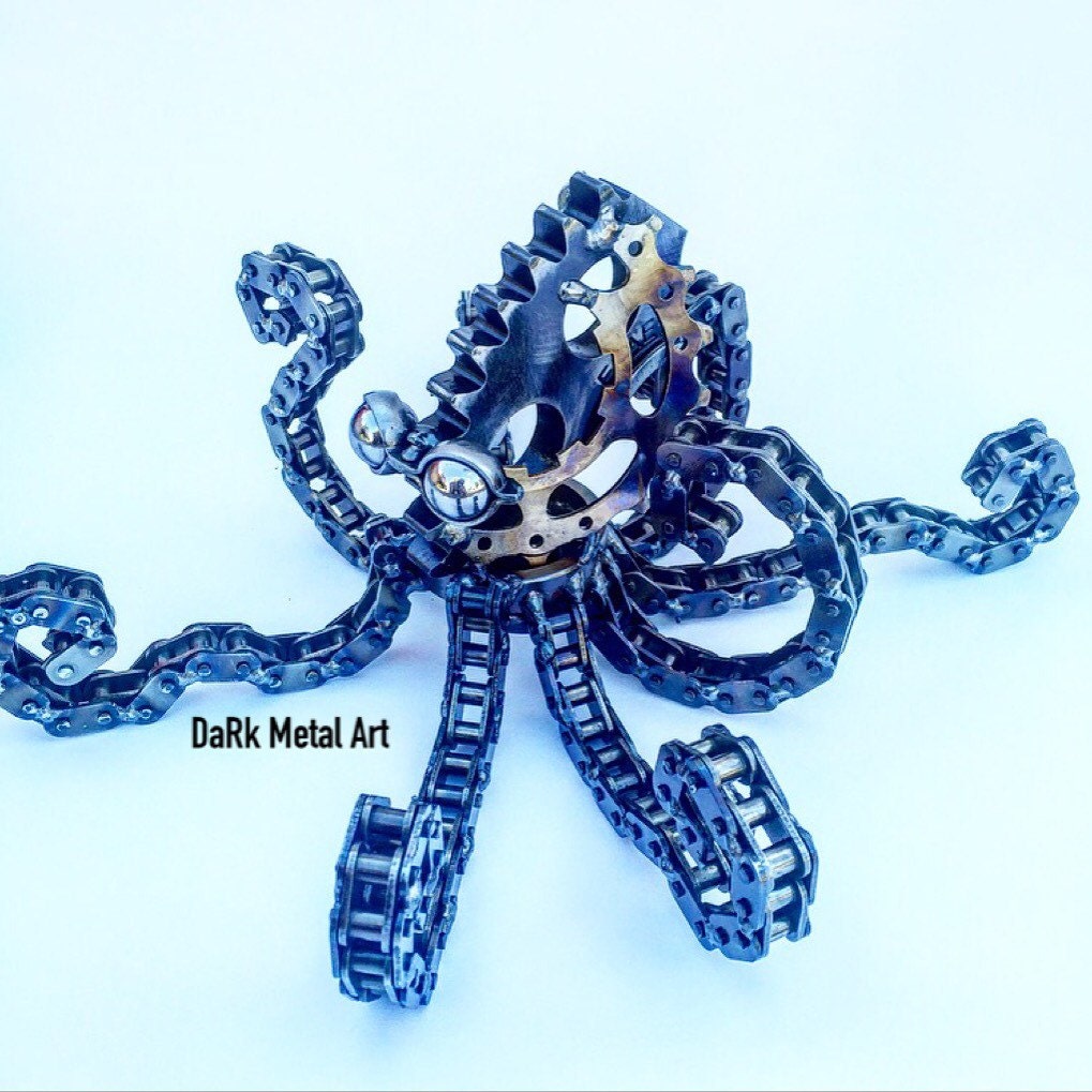 Metal Art Octopus