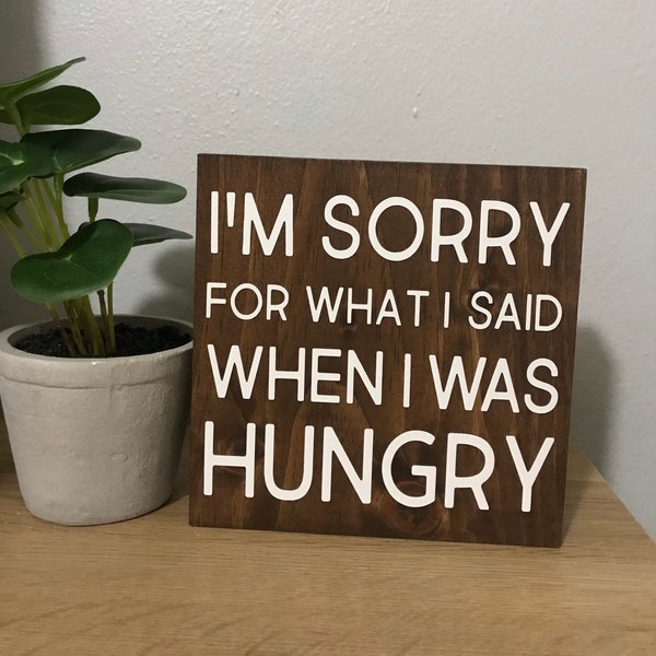 When I Was Hungry - Etsy