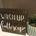 Wash up Buttercup - Rustic Farmhouse - Funny Bathroom Sign - Farmhouse ...