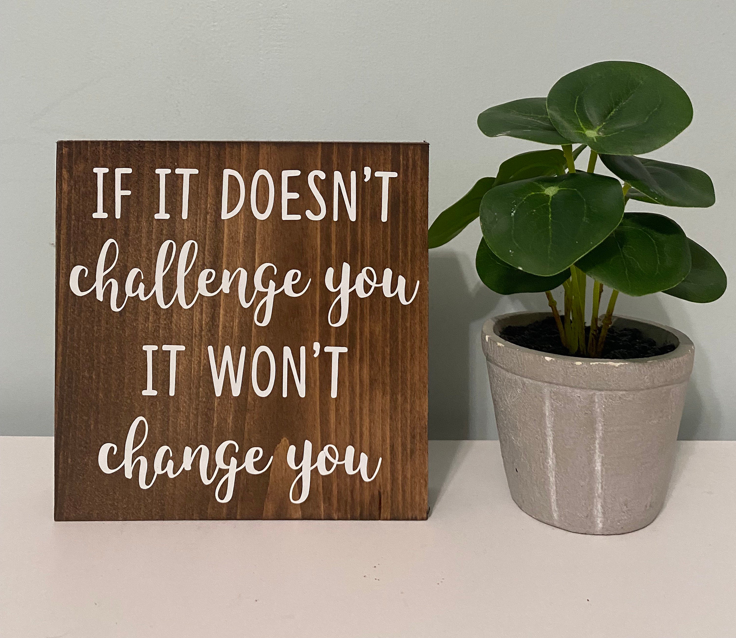 If It Doesnt Challenge You It Doesnt Change You