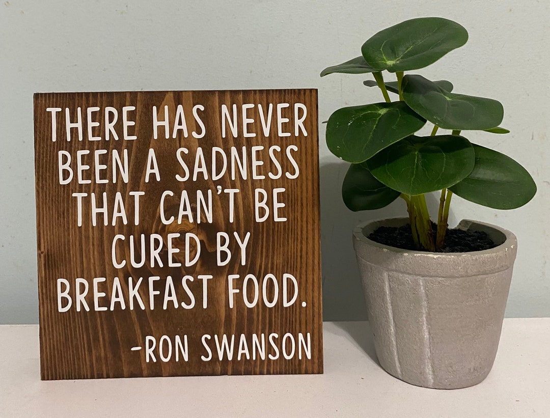 Ron Swanson Breakfast Quotes