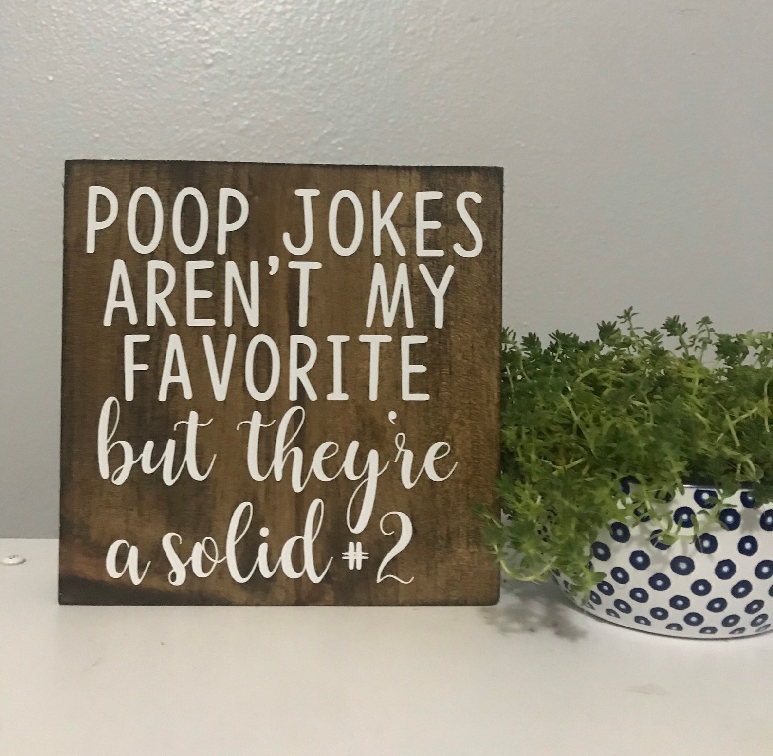 Poop Jokes Arent My Favorite but Theyre a Solid 2 Funny - Etsy