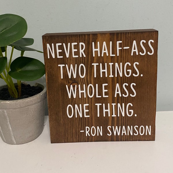 Ron Swanson - Etsy