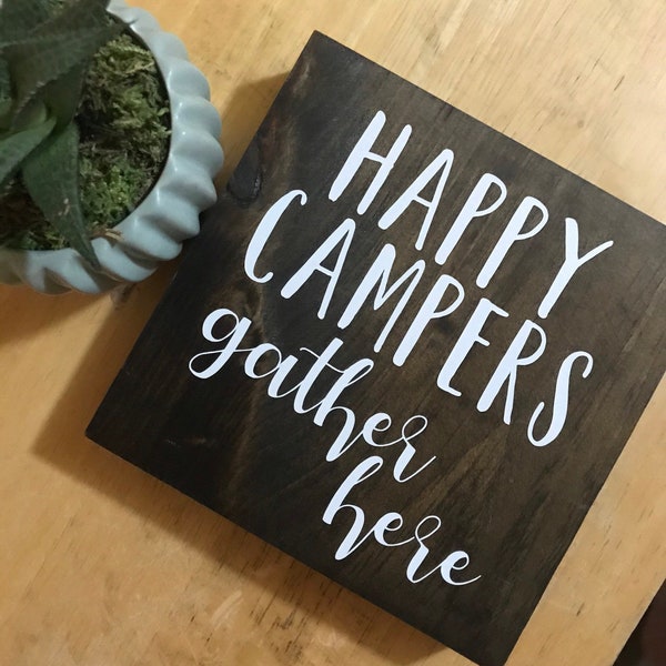 Camper Sign - Etsy