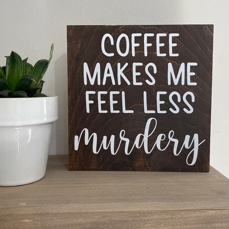 Funny Coffee Sign - Etsy