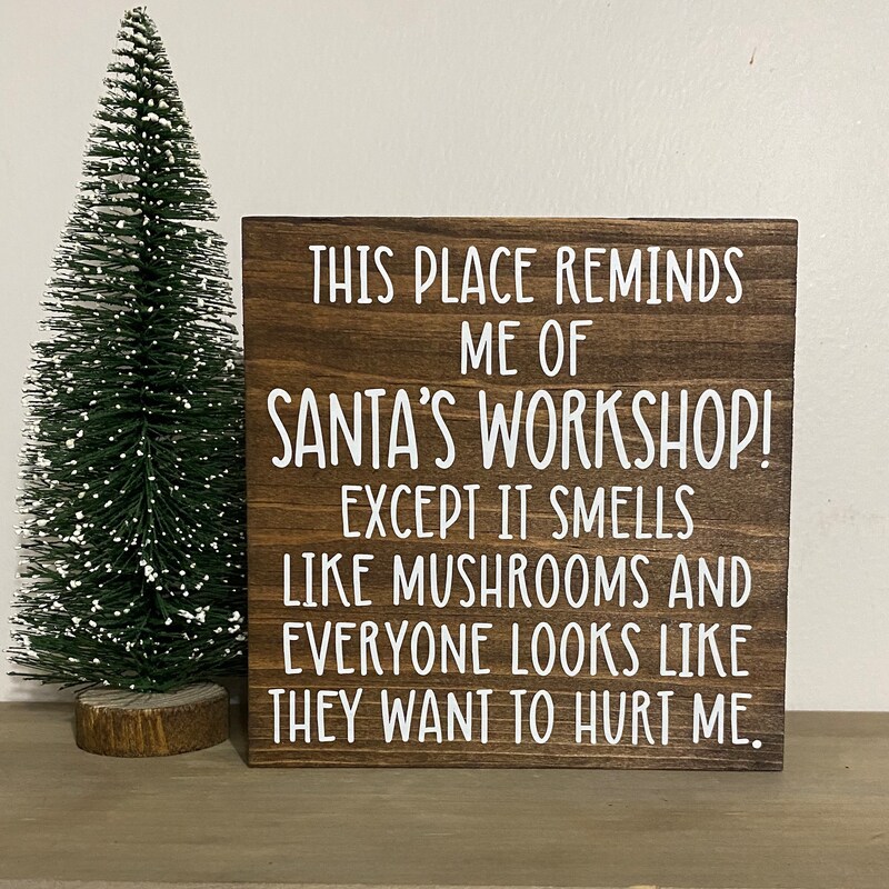 Elf Sign - Etsy