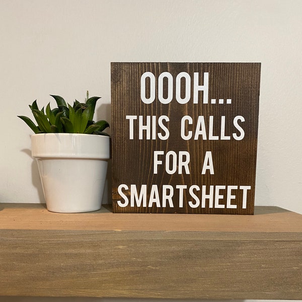Smartsheet - Etsy