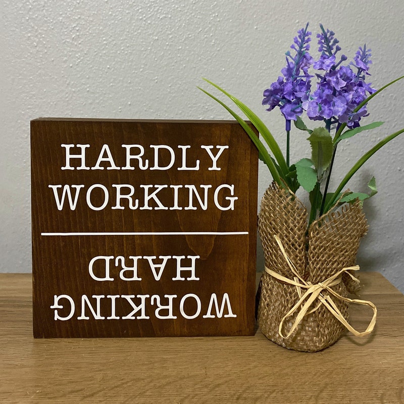 Working Hard Desk - Etsy