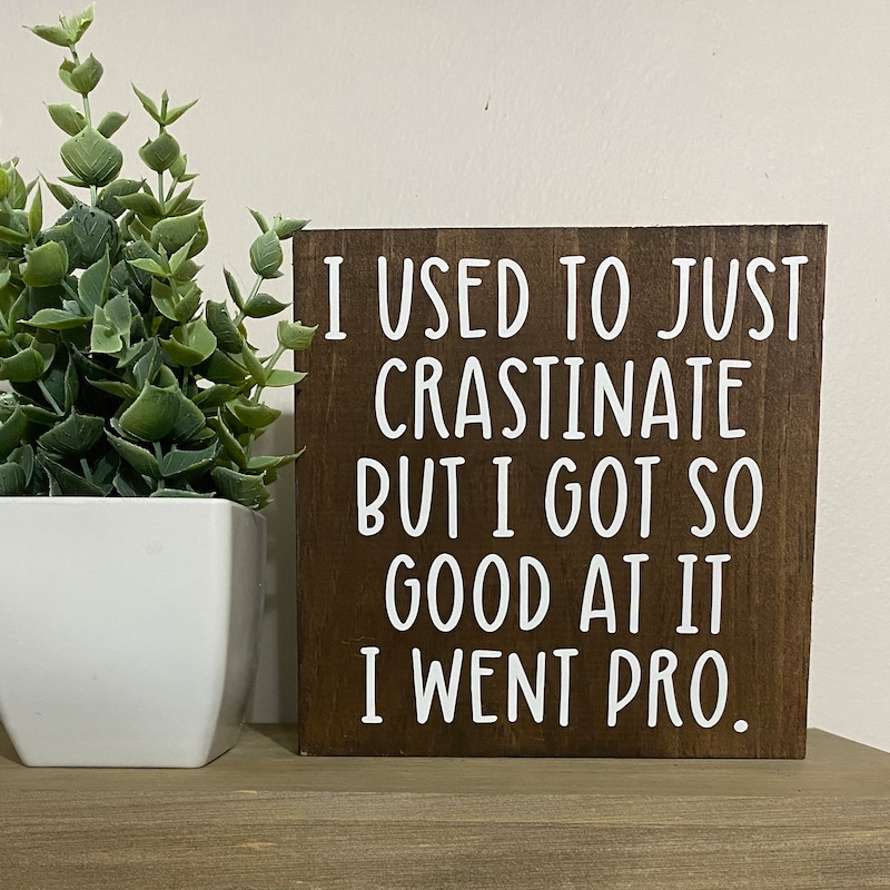 Funny Desk Sign - Etsy
