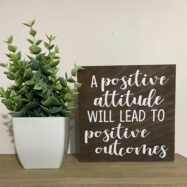 Positive Quote Signs - Etsy