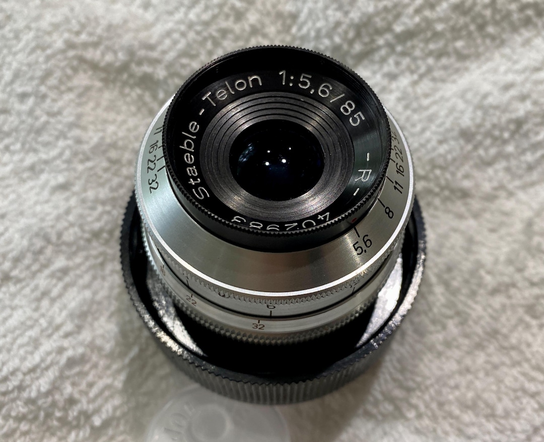 Braun Paxette Staeble-telon 85mm F/5.6 Lens With M39 Lens Mount (no ...