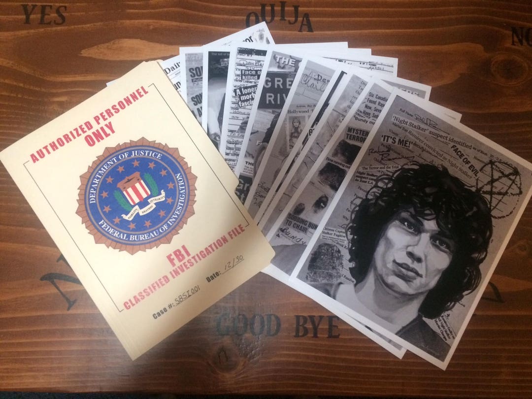 Set of Ten Serial Killer Prints (series 1) - Etsy