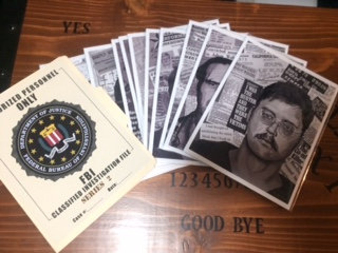 Full Set of Series 2 Serial Killer Prints - Etsy