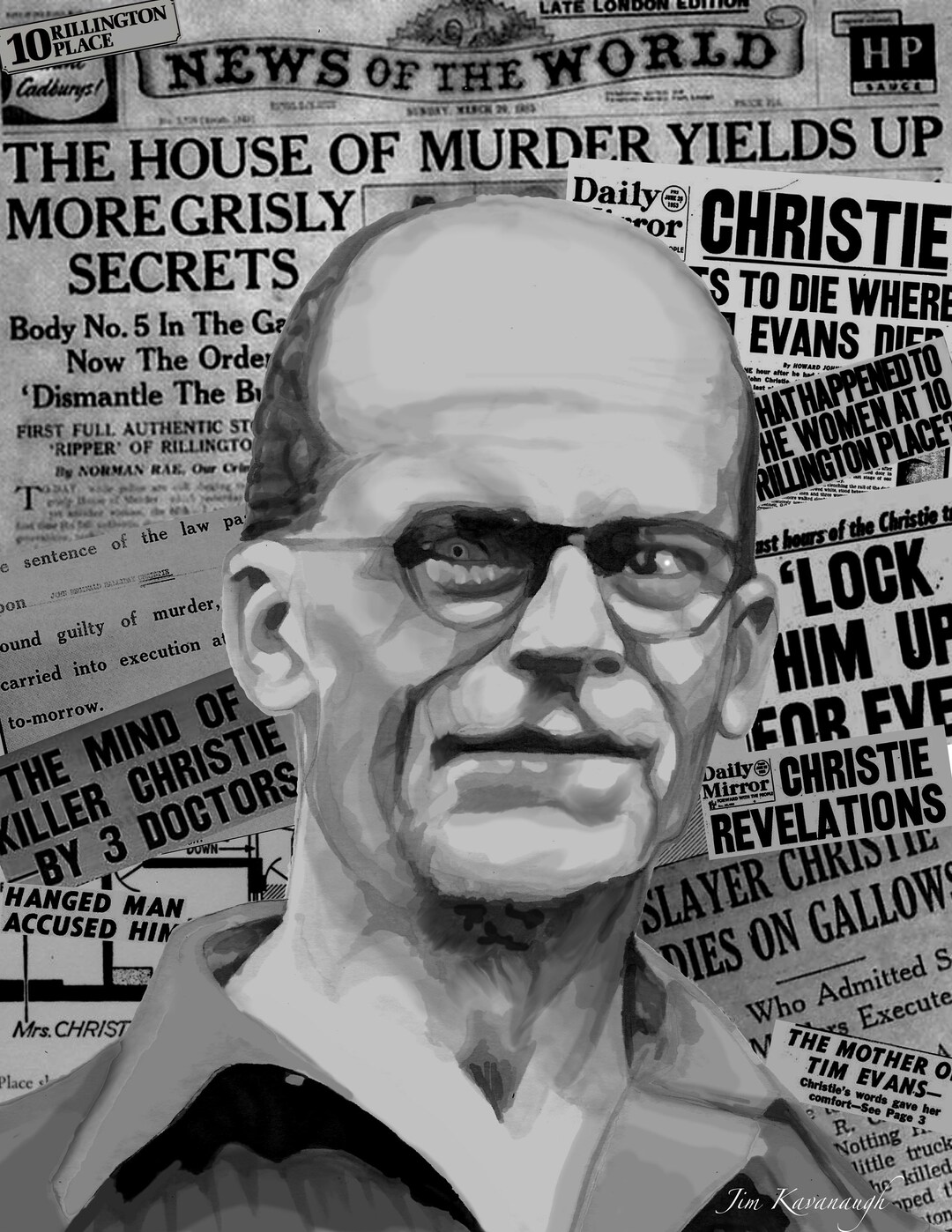 Individual Prints British Serial Killer Series - Etsy