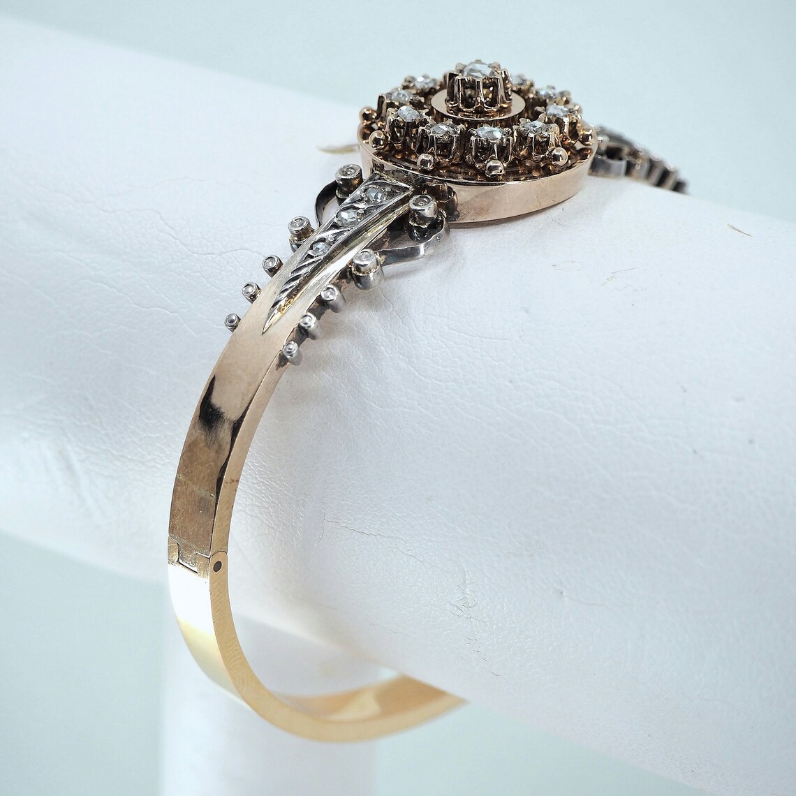 Rare Early Victorian Era 18K Solid Rose Gold Bracelet Stamped - Etsy