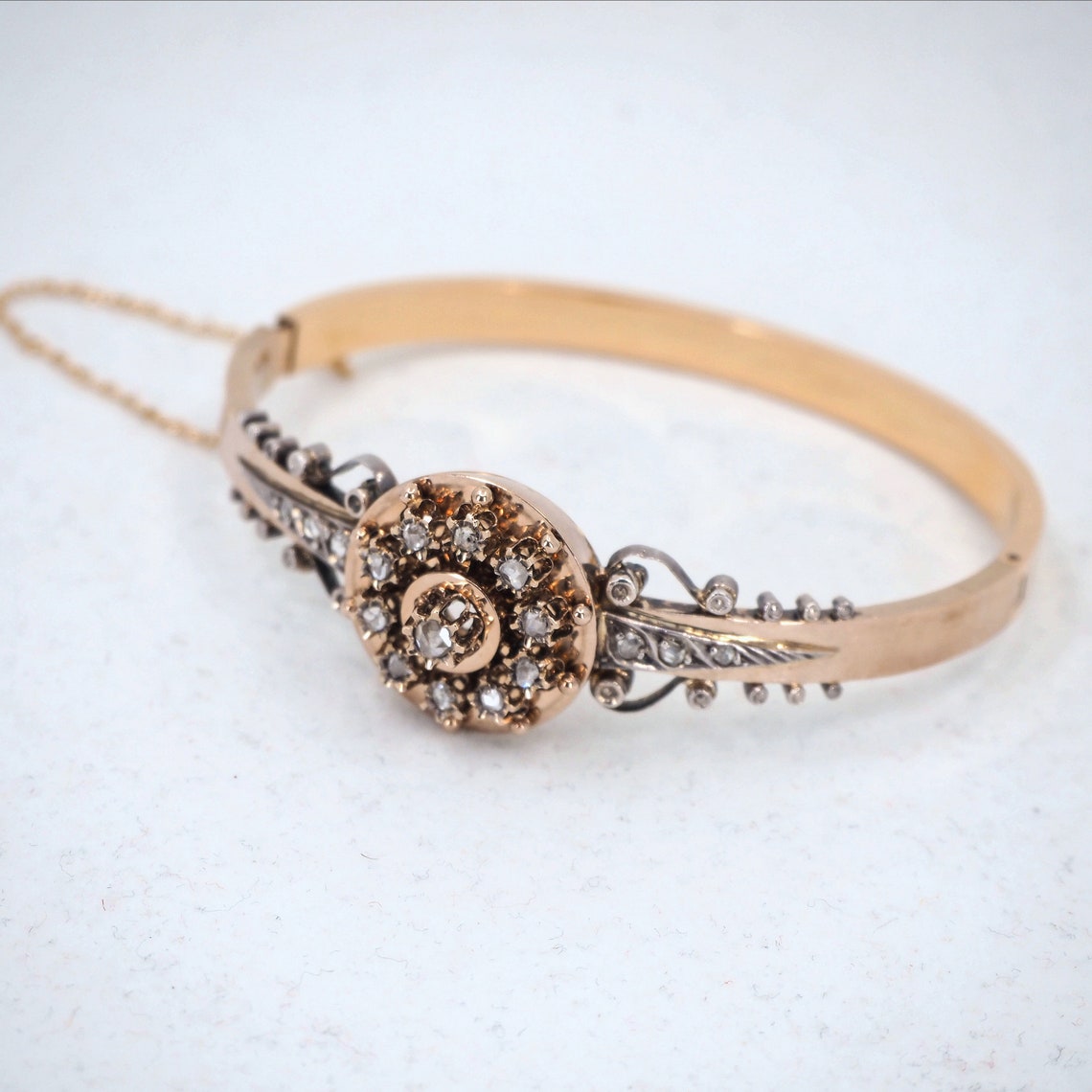 Rare Early Victorian Era 18K Solid Rose Gold Bracelet Stamped - Etsy