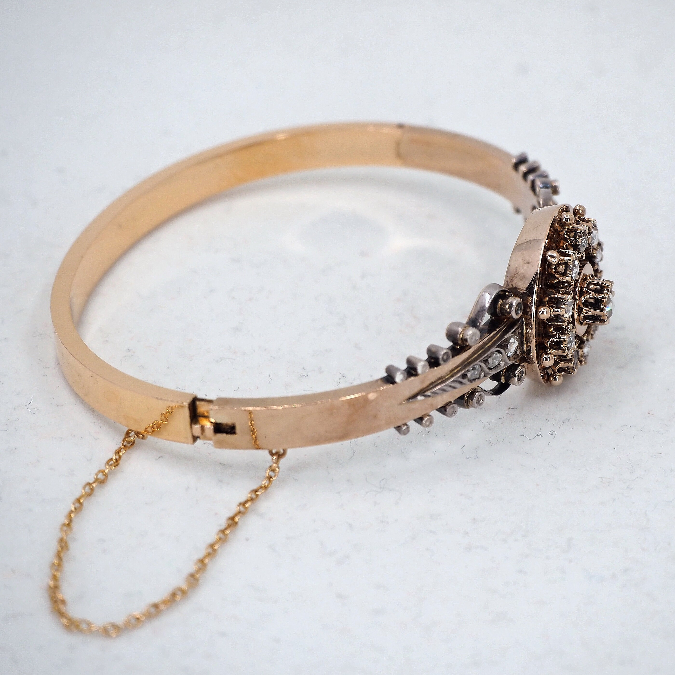 Rare Early Victorian Era 18K Solid Rose Gold Bracelet Stamped - Etsy