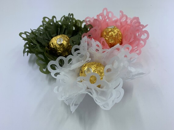 25 TRUFFLES HOLDERS Chocolate wrappers Forminhas para | Etsy