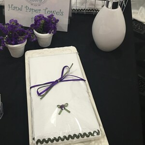 Little Flowers - Flower - Spring - Hand Paper Towel - Spring Paper ...