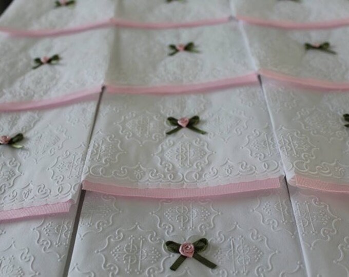 Little Flowers Flower Spring Hand Paper Towel Spring Paper Towels White ...