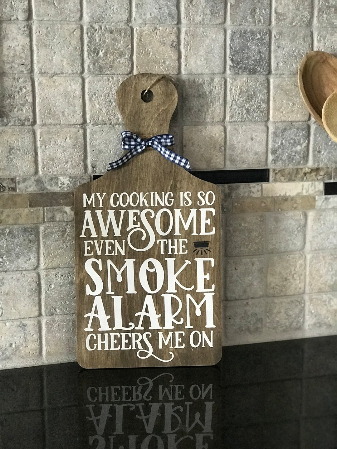 My Cooking is Awesome, Even the Smoke Alarm Cheers Me on Decorative ...