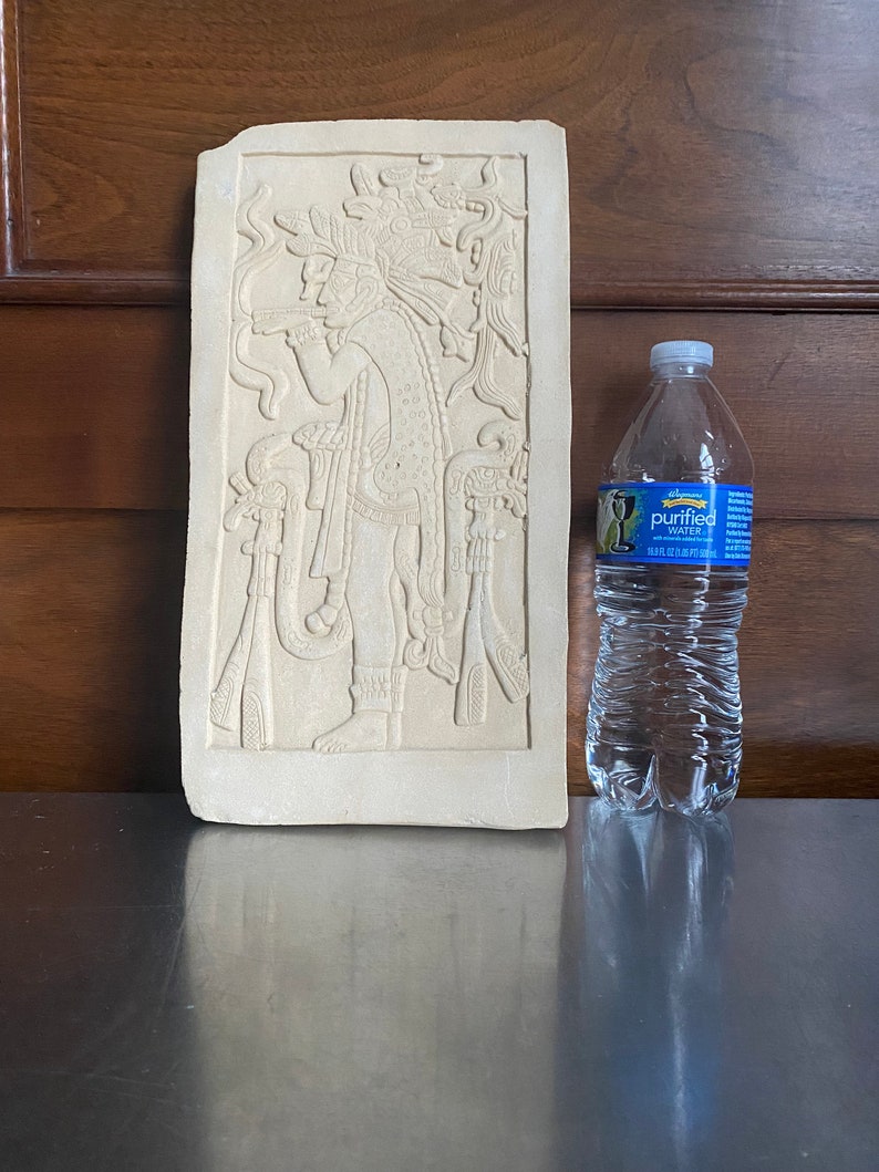 Bas Relief Mayan Aztec Pottery Reproduction Art - Etsy