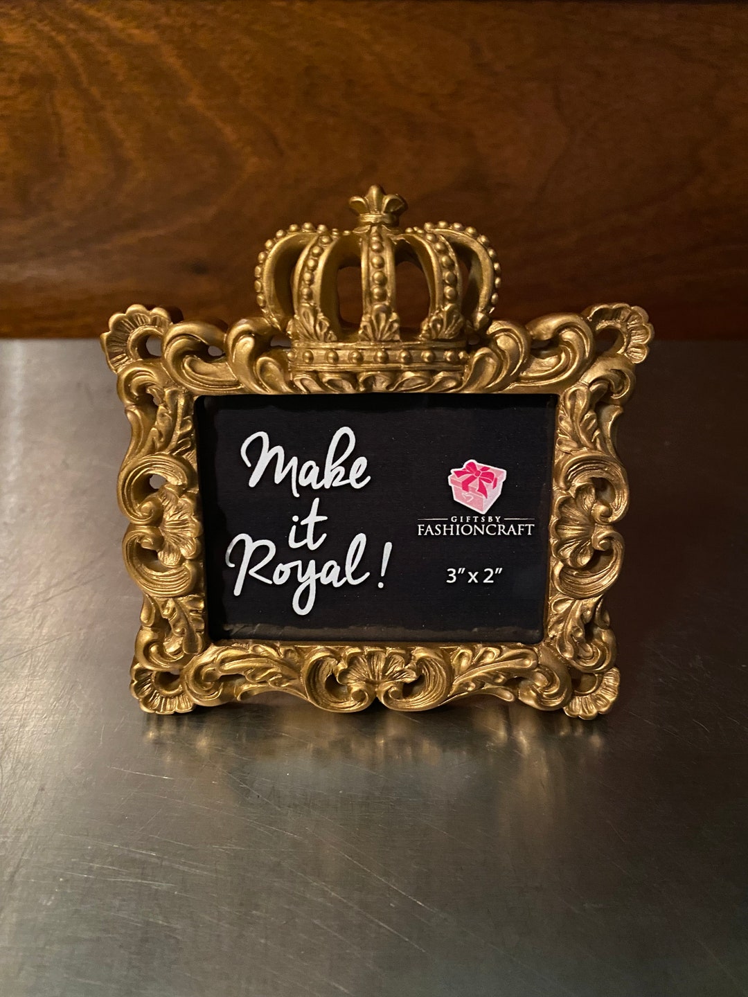 Lot of 15 Little Golden Royal Frame for Display Wedding Table Setting 3 ...
