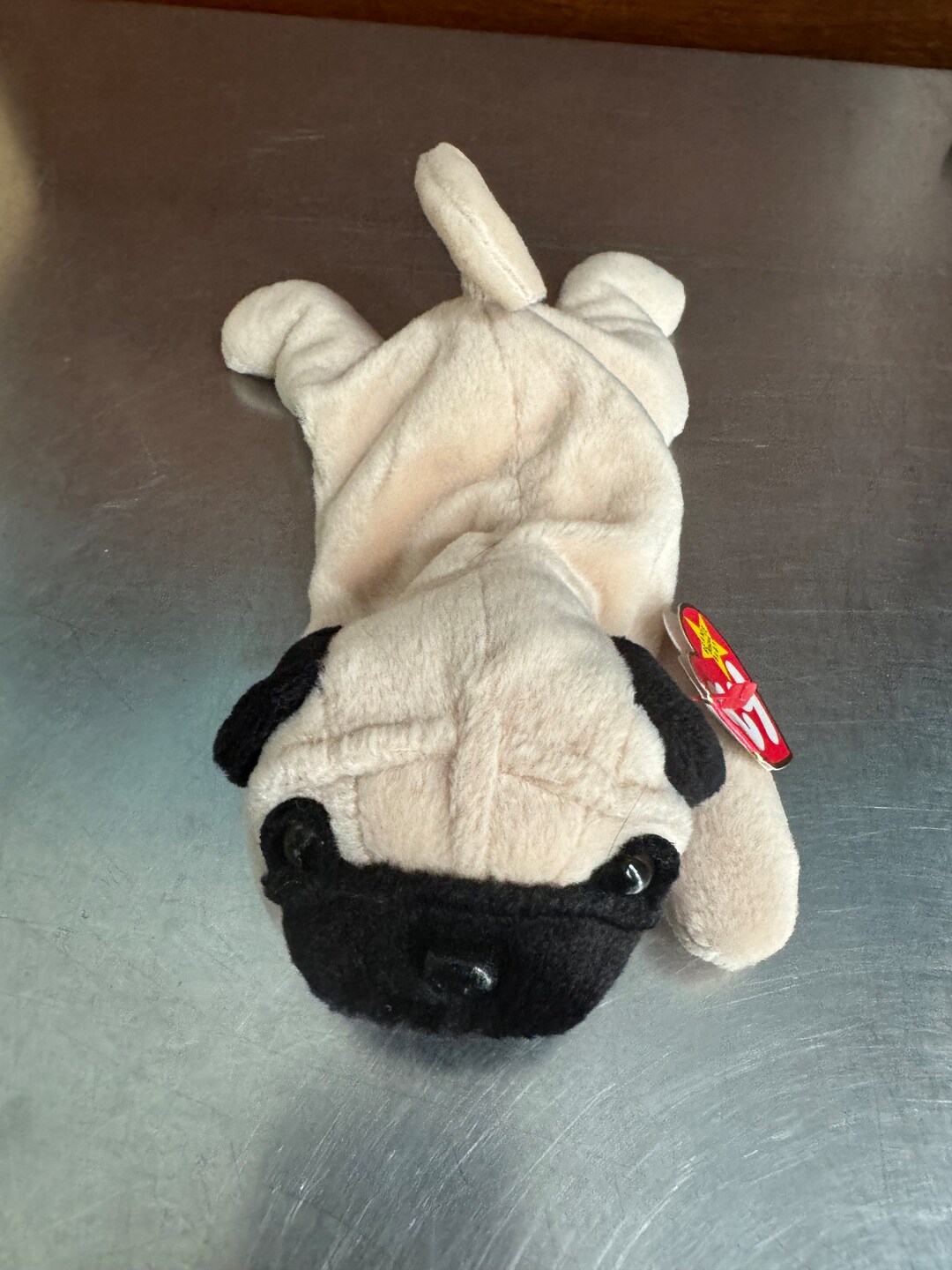 TY Beanie Original Babies Collection Pug Pugsly 8 in Long - Etsy
