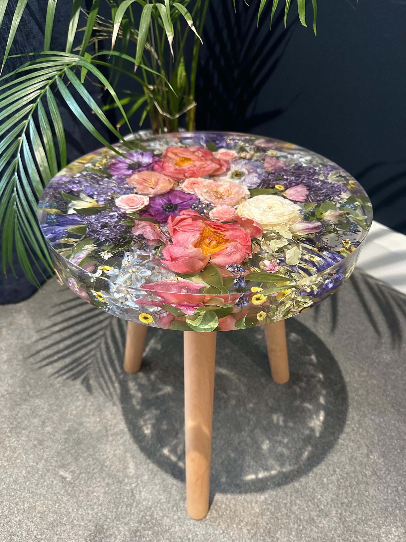 35cm Diameter Side Table. Wedding Flowers, Memorial Flowers - Etsy UK