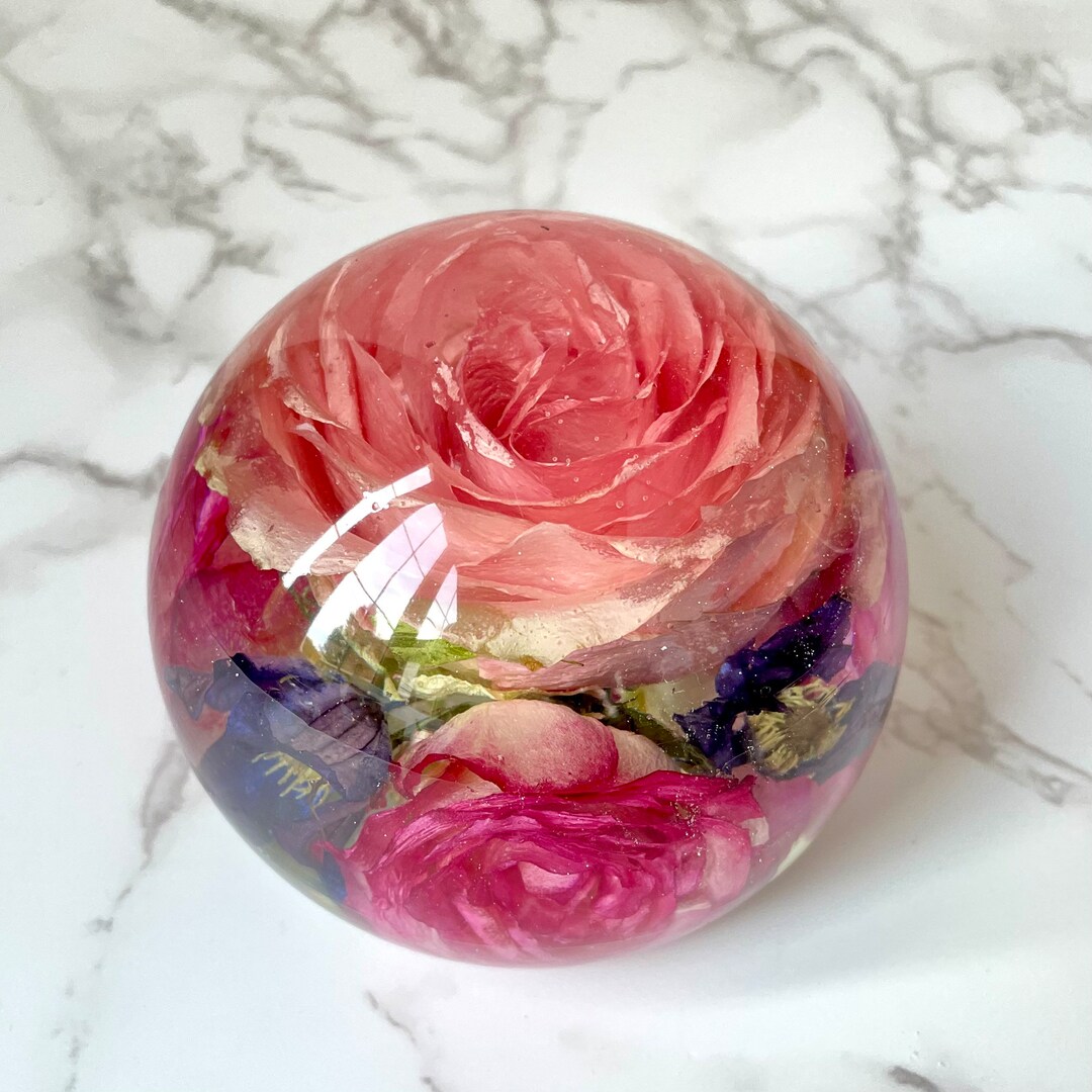 11cm Sphere Flower Preservation Wedding Flowers Funeral - Etsy