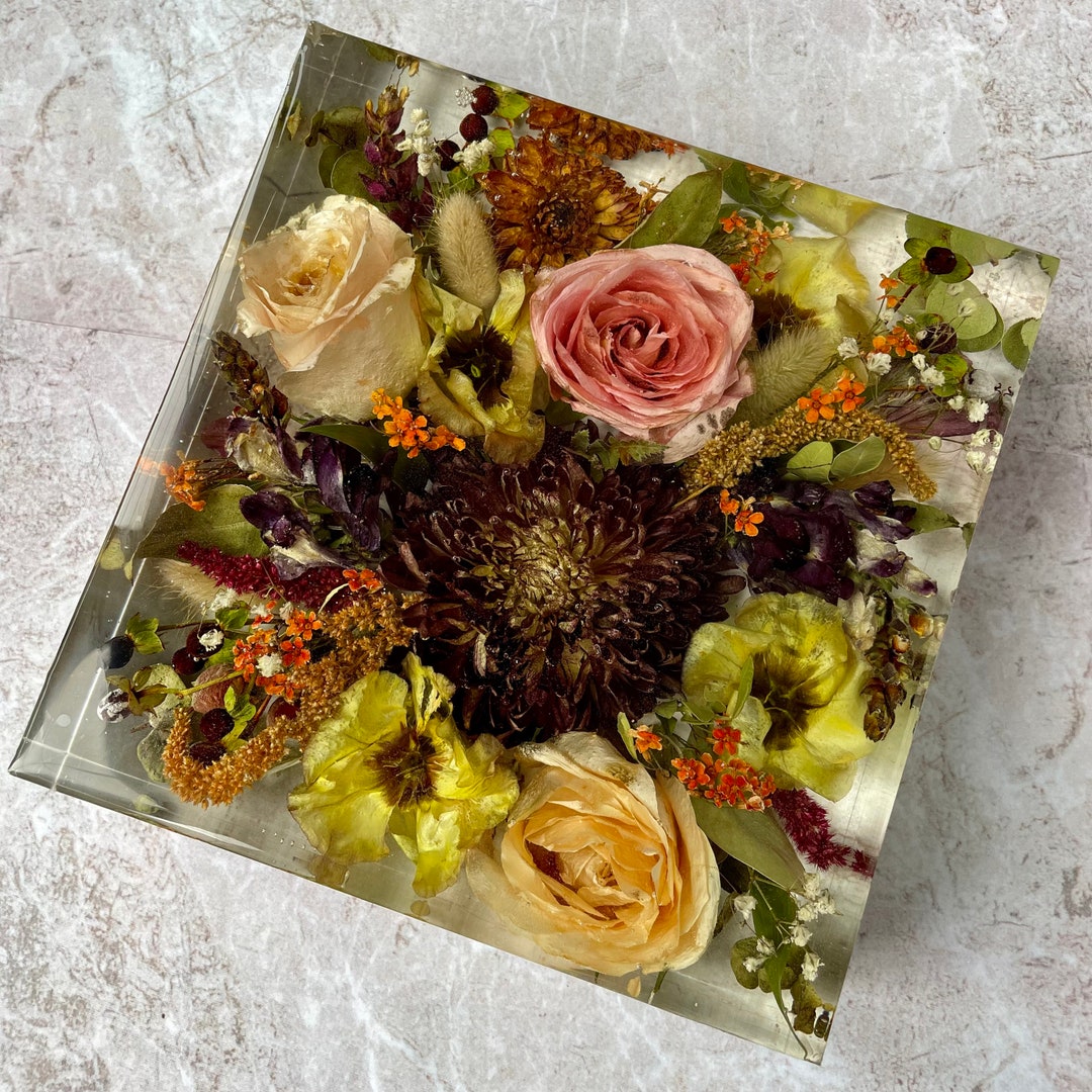 20cm Freestanding Square Plaques Keepsake Wedding Funeral - Etsy