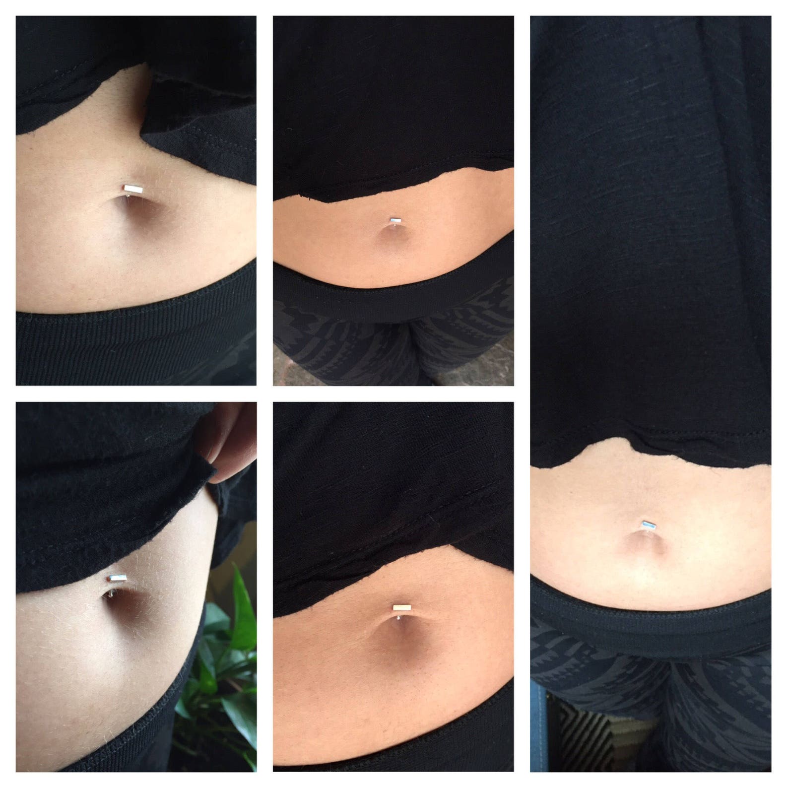 Pinnacle Ball-ping and Plug Belly Button Barbell Minimal - Etsy