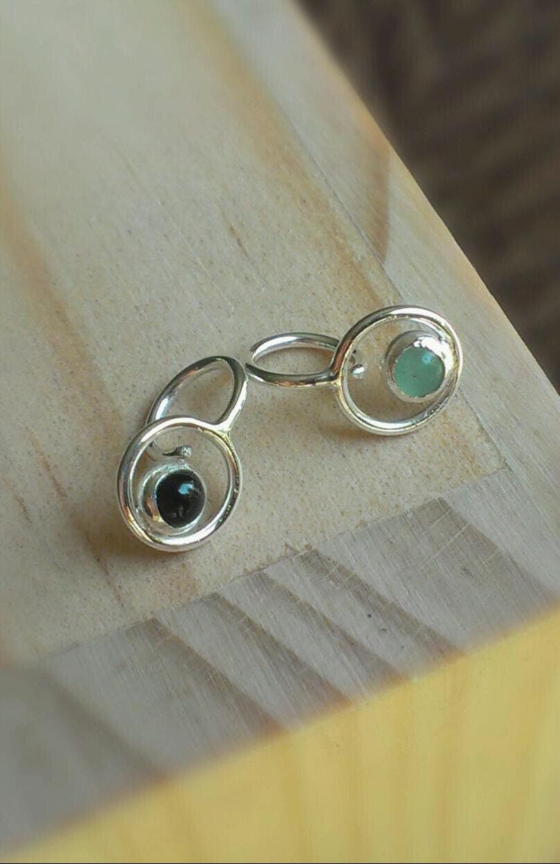 Suspended Loop Belly Button Ring Piercings Body Dance - Etsy