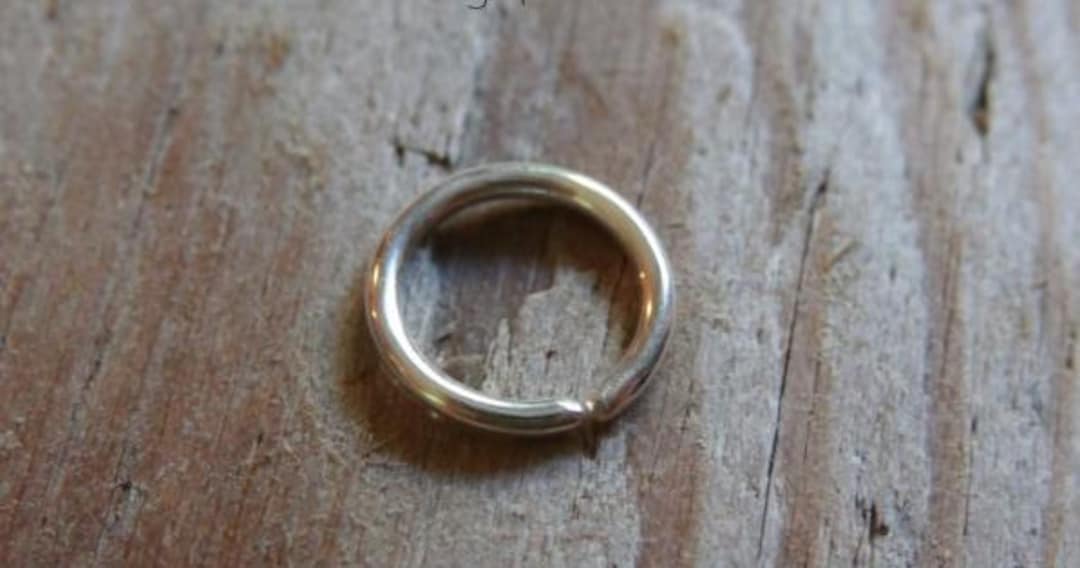 Simple Loop Belly Button Ring | Minimal Body Jewelry Piercings Sizes 20 ...