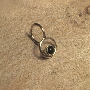 Suspended Loop Belly Button Ring Piercings Body Dance Jewelry Barbells ...