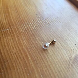 Billiard Ball-ping and Plug Belly Button Barbell Minimal Floating Belly ...