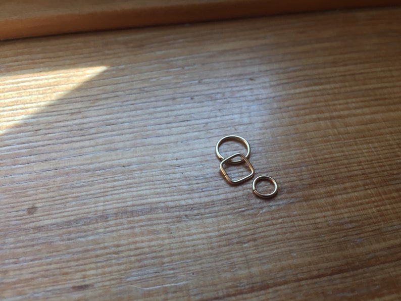 Replacement Barbell Ring Closures for SOLID GOLDS ONLY | Minimal Belly ...