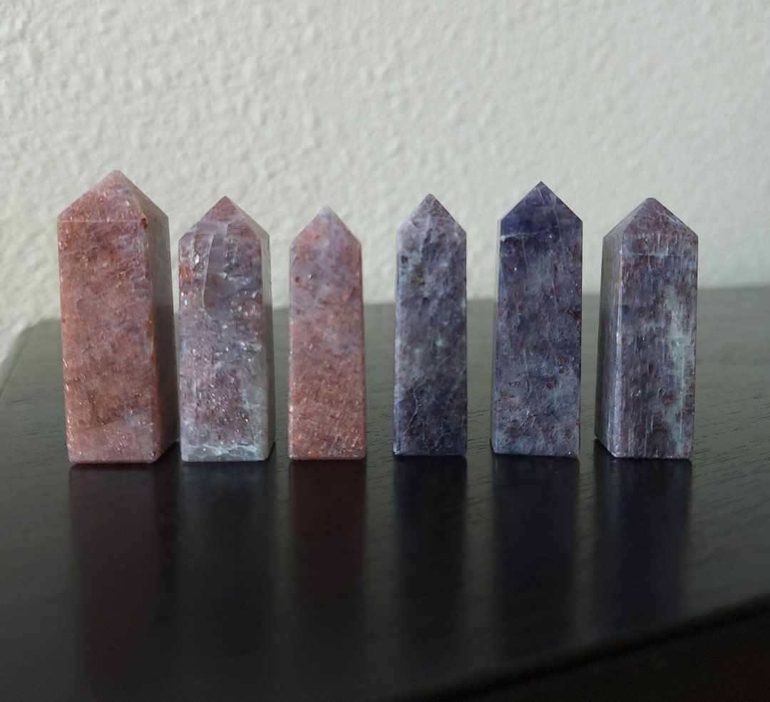 Iolite Sunstone Mini Towers *pick Your Own* - Etsy