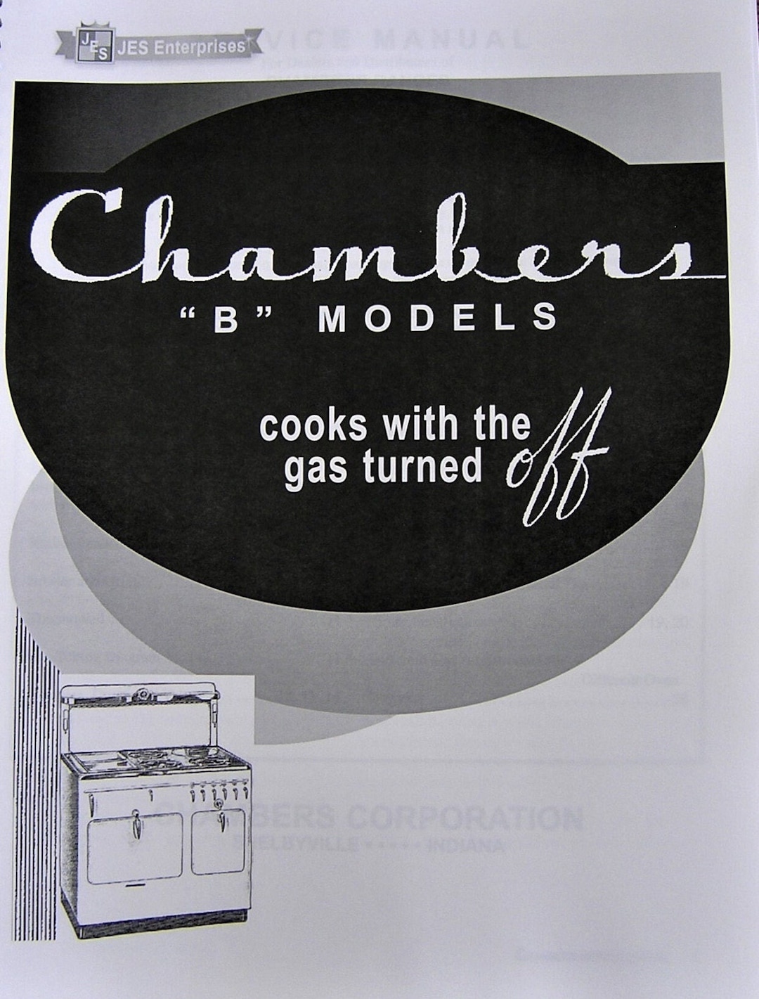 Chambers Model B Stove Factory Manual - Digital Version Only - Etsy