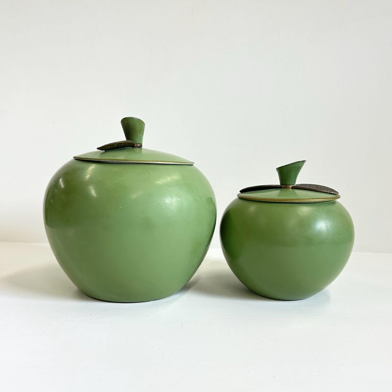 Apple Canisters - Etsy