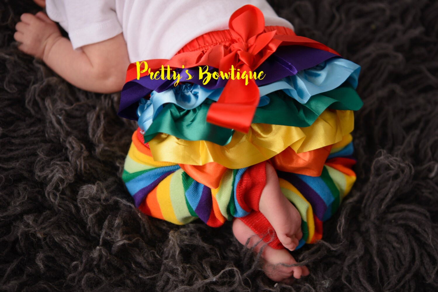 Rainbow Baby Outfit for Girl Rainbow Baby Girl Outfit with | Etsy