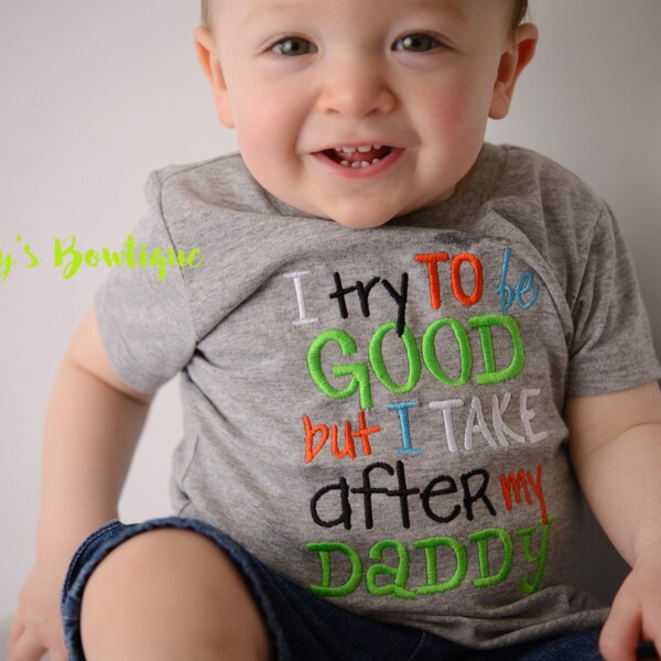 Take After My Daddy - Etsy