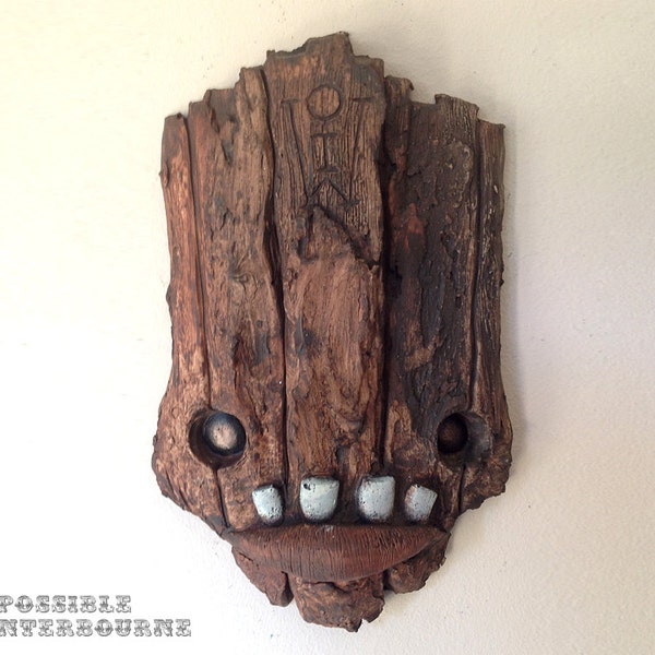 Tree Bark Mask - Etsy