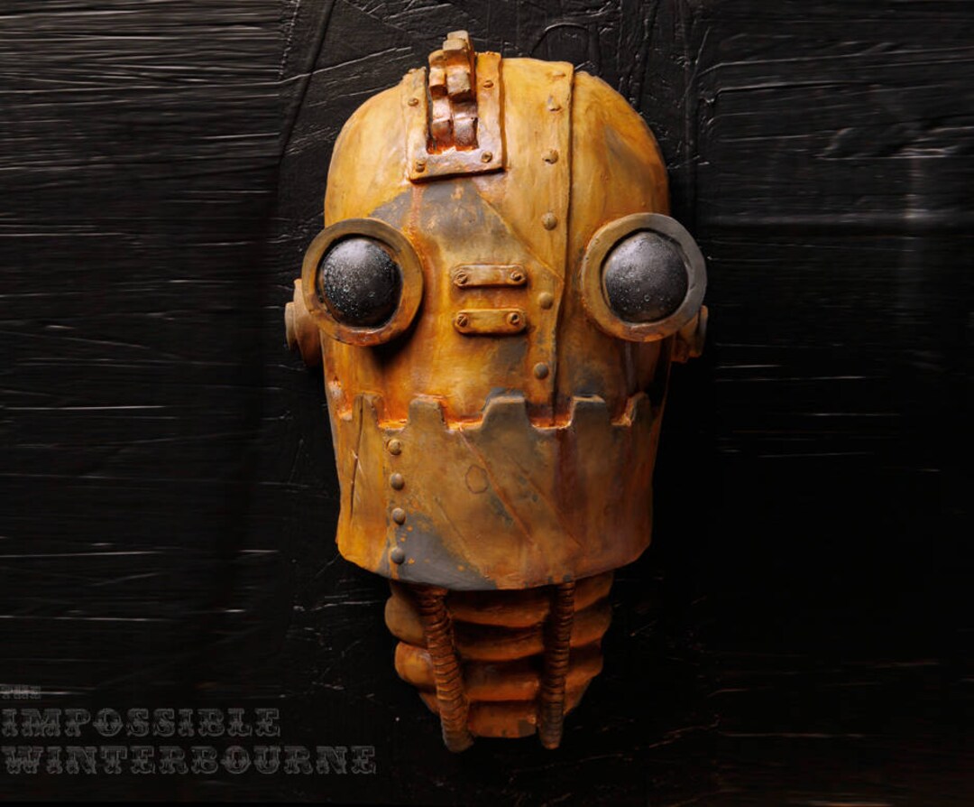 Steampunk Robot Sculpture: Rusted "steambot" Custom Artwork - Etsy