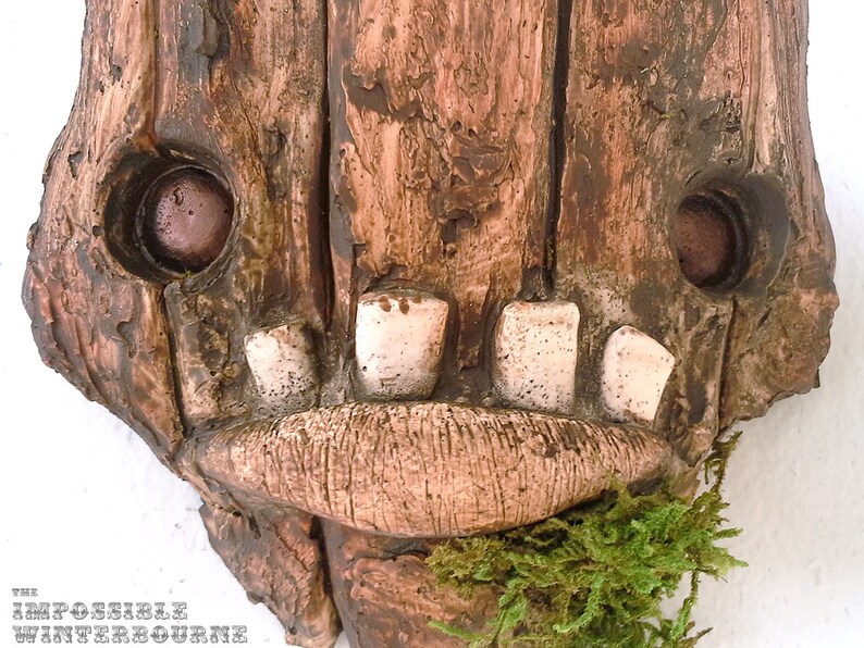 Goblin Sculpture Mask Art Voodoo Mask Tiki Mask Forest - Etsy