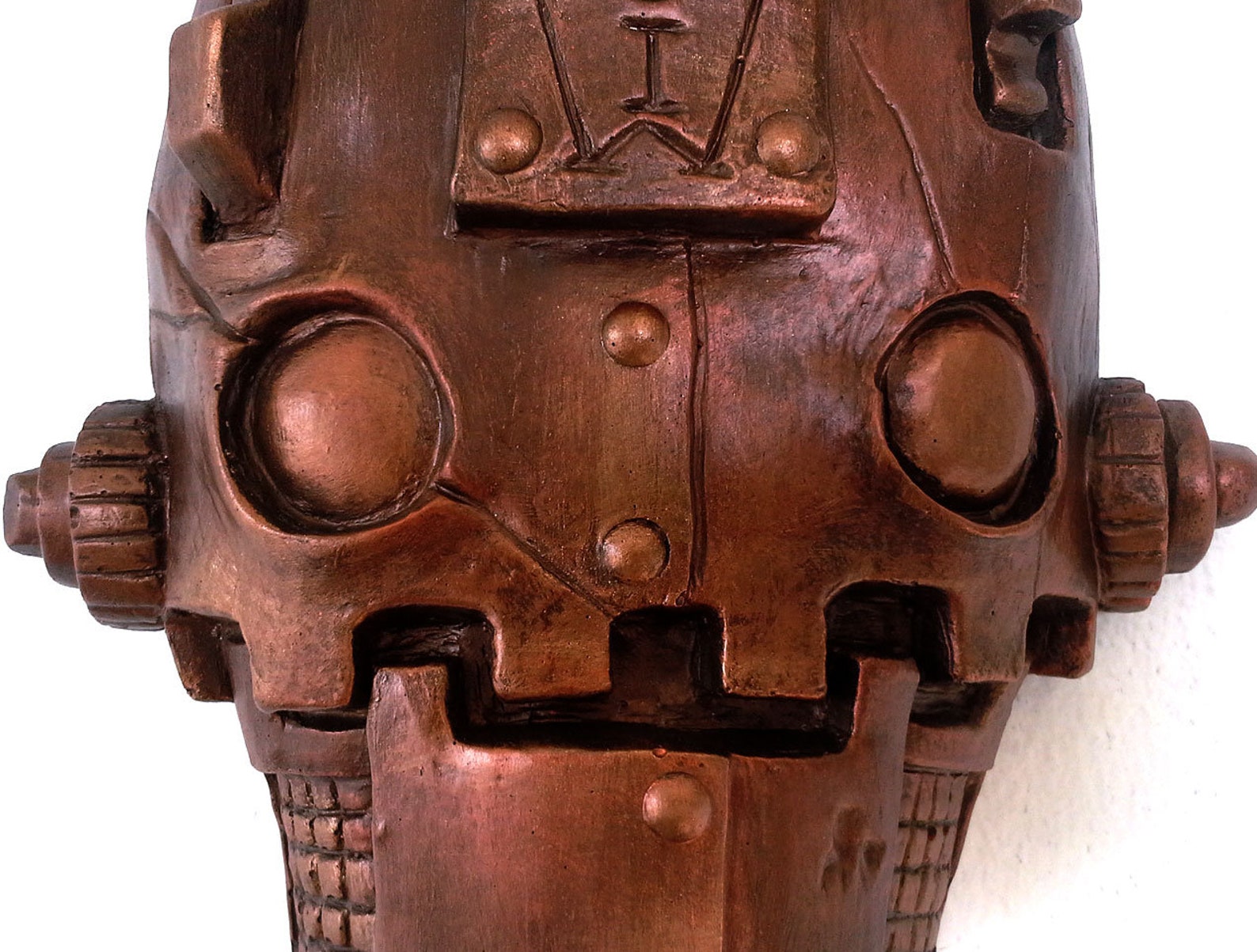 Steampunk Robot Sculpture With Bronze Finish Cast in - Etsy